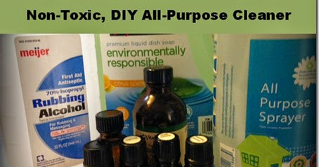 The Cozy Nook: Non-Toxic, DIY All-Purpose Cleaner