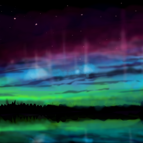 Aurora Borealis » drawings » SketchPort