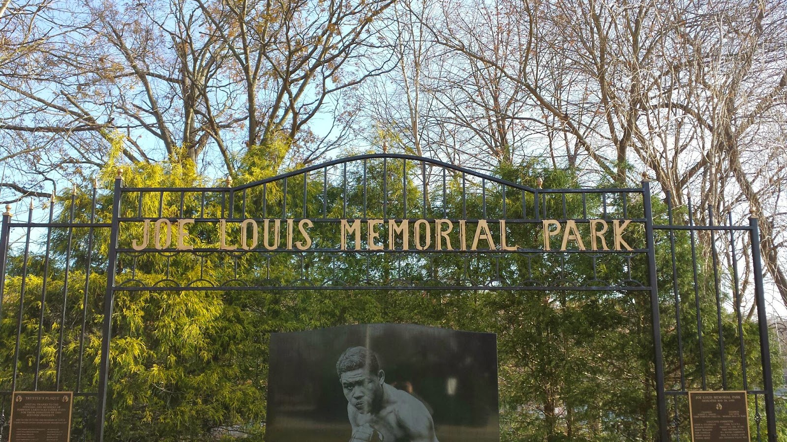 The Matt Ward History Experience : Joe Louis Memorial Park