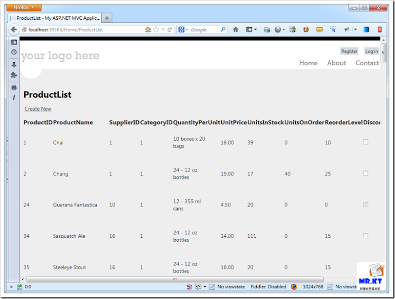 Mrkt 的程式學習筆記 Aspnet Mvc 4 使用 Miniprofiler 的調整方式