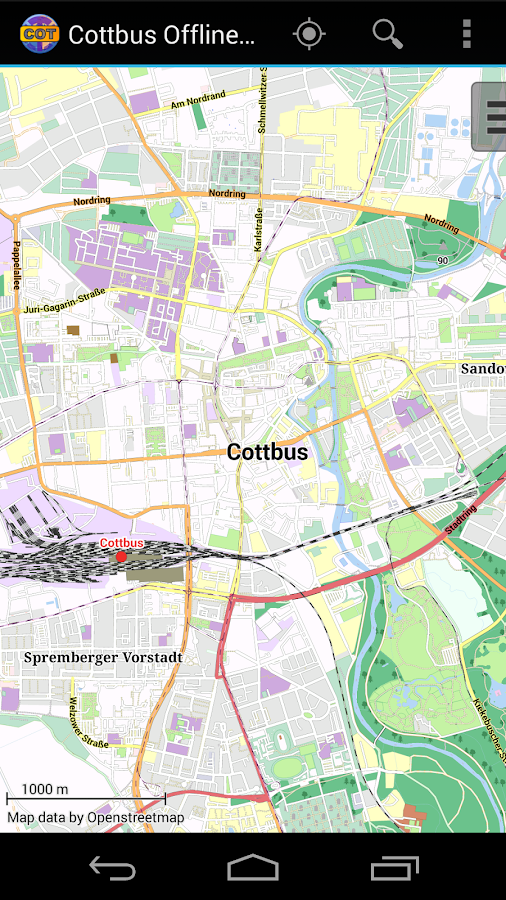 Cottbus Offline City Map - Android Apps on Google Play