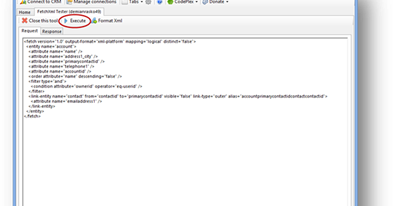 Microsoft Dynamics CRM Blog: CRM to all: XrmToolbox: FetchXml Tester