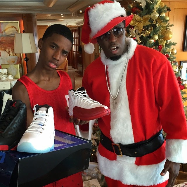 P. Diddy Turns Santa Claus As He Celebrates Christmas On His $72M Yacht ...