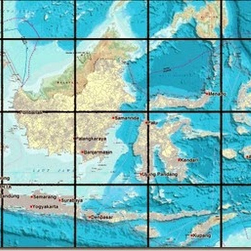 Zone UTM Kota Kota Indonesia ~ Serba Serbi Bikin Peta