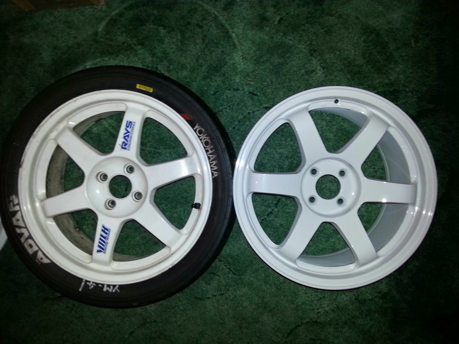 MR-2 ZZW30 Rotrex: Yokohama Advan A005 WTCC Volk Rota Wheels