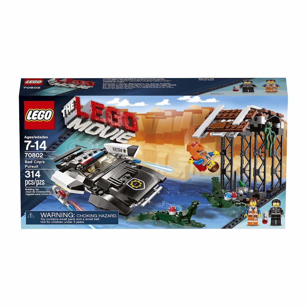 Bricker - Конструктор LEGO 70802 Преследование злого копа (Bad Cop's ...