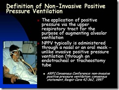 POWERED PRESENTATIONS in MEDICINE: [PPT] Non-Invasive Ventilation / NIV ...