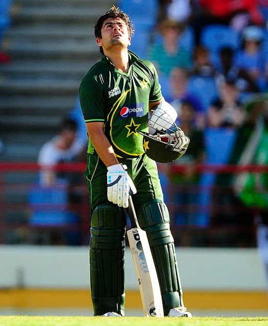 Ahmed Shehzad became the first Pakistan batsman to score a century in ...