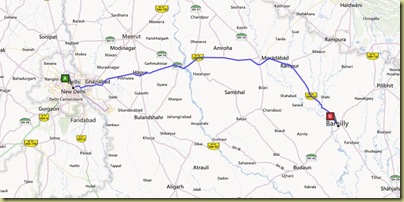 Pat and Paul go travelling: Getting to Badaun and Bareilly