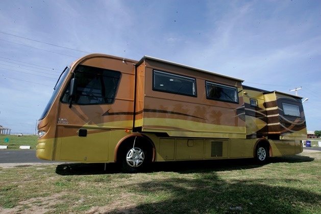 Paraíba Bus: Motorhome: Ônibus melhor que a casa de muita gente