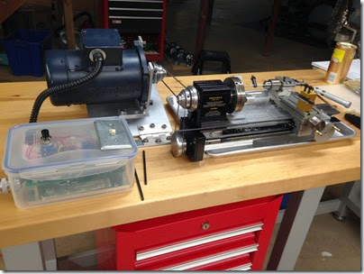 Nick's Taig Lathe and Milling Machine Blog: Mike Wooten’s Lathe And ...