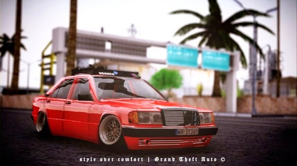 GTA SA:STANCE MODS: Mercedes 190 stance download