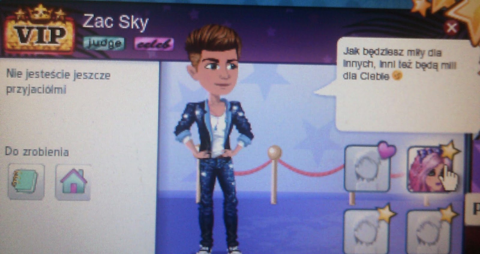 Różowe MSP: Zac Sky!