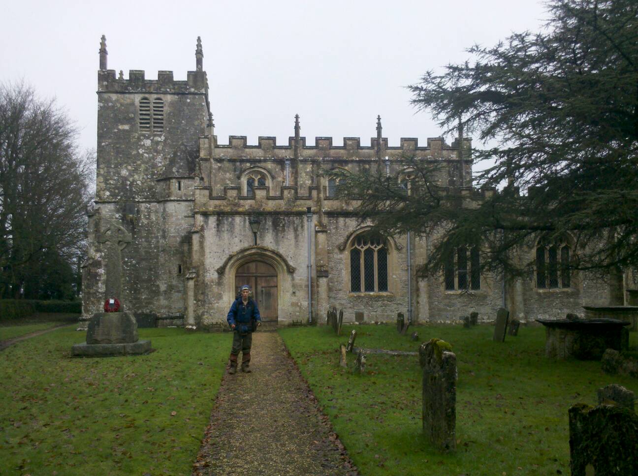 NATIONAL TRAILS WALK 2012/13: Cold Ashton church