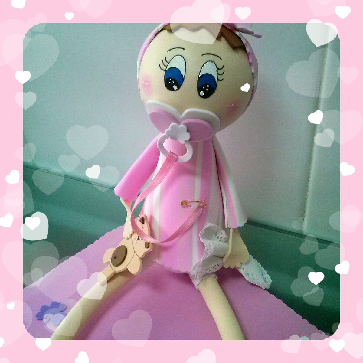 fofuchas de almeria: Fofucha bebé