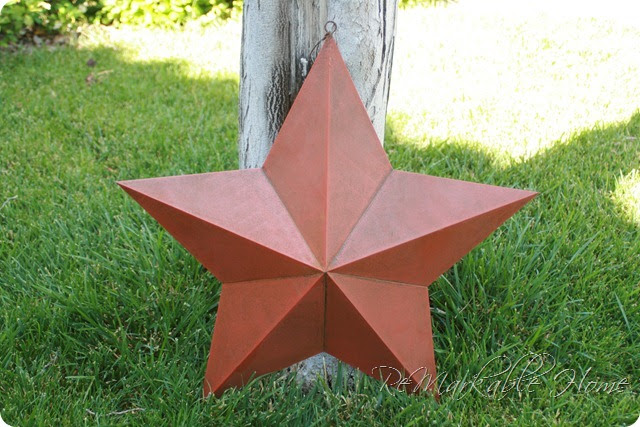 ReMarkable Home: TIN STAR RE-DO {Craft}