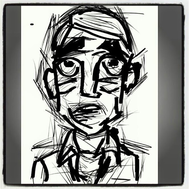 The hard working man – original edition – WAKIM's Drawing