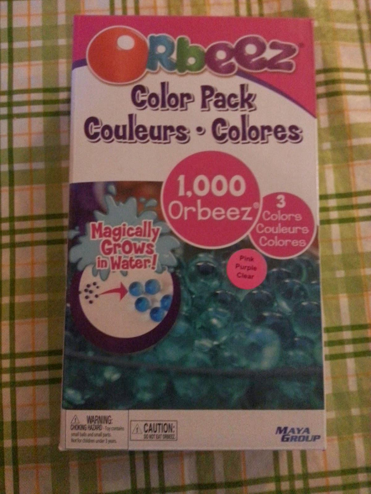 Toy Review: Orbeez Color Pack (water beads)