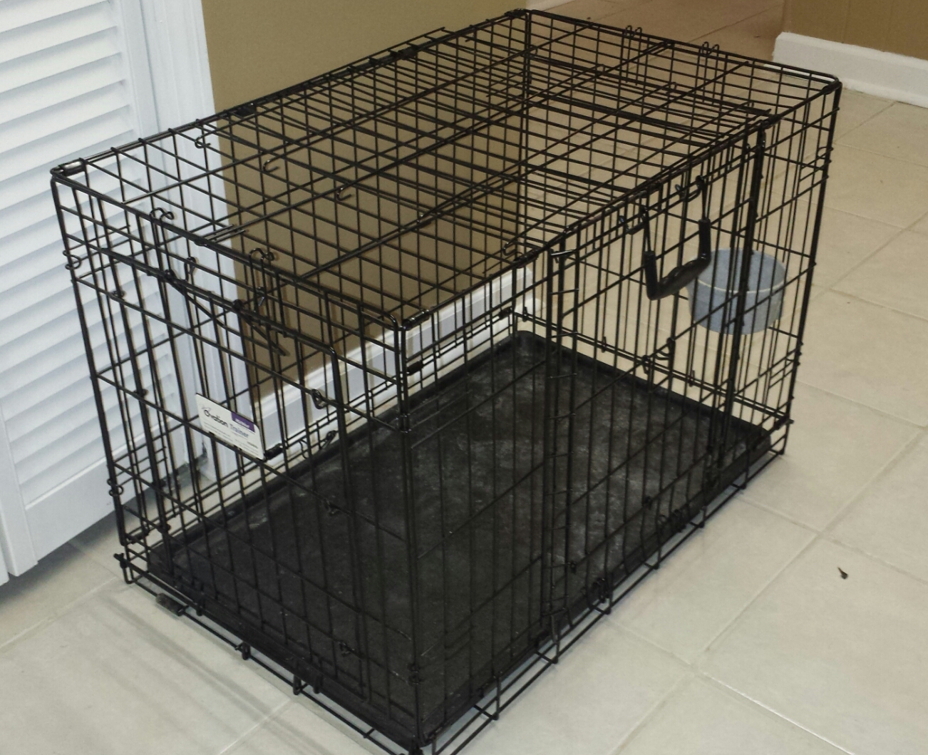 Suzi H Designs: GS Desk & Dog Cage SOLD
