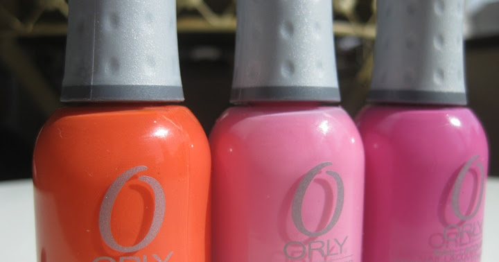 Orly Summer ~ Truly Tangerine, Basket Case & a Chanel May dupe ...