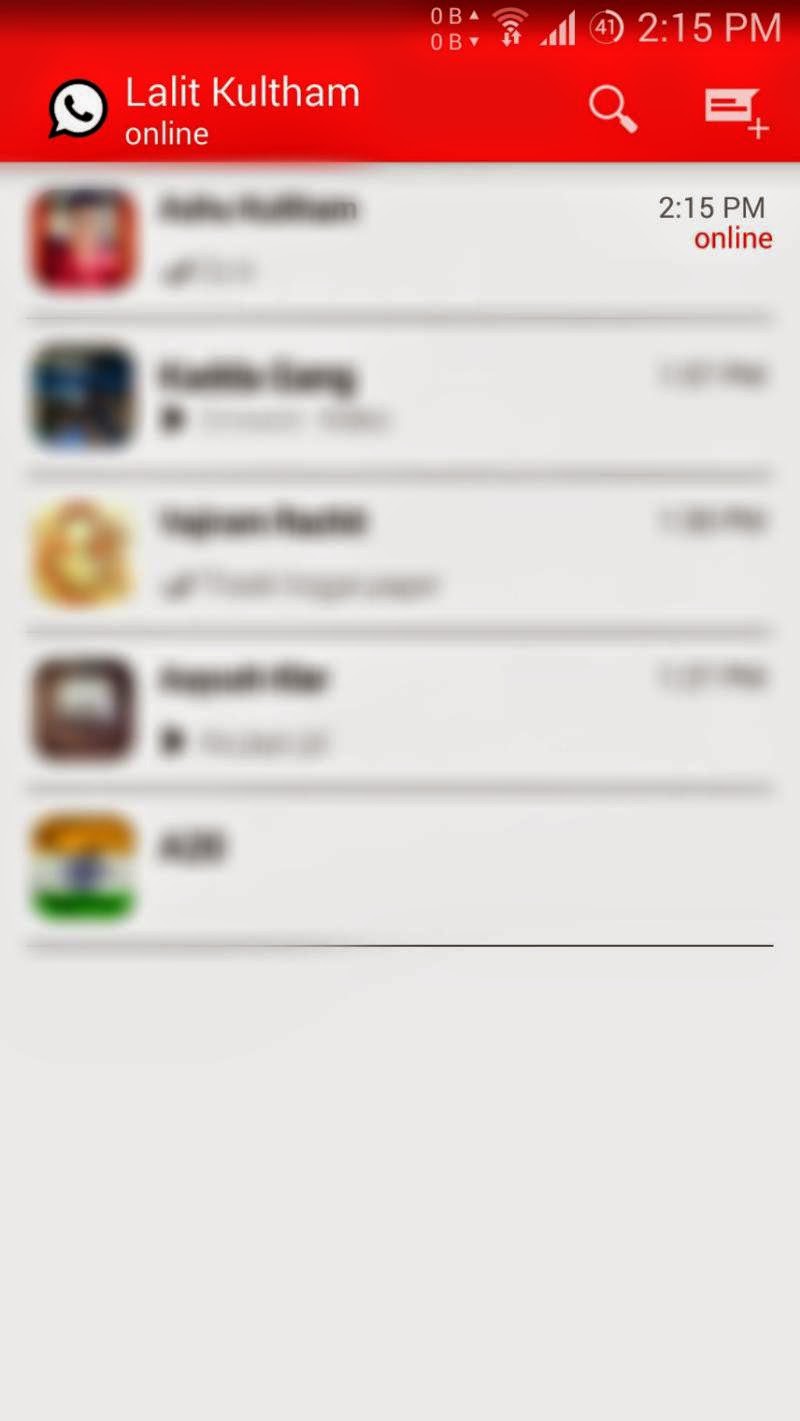 Lalit's Blog: My Arsenal Theme for WhatsApp+