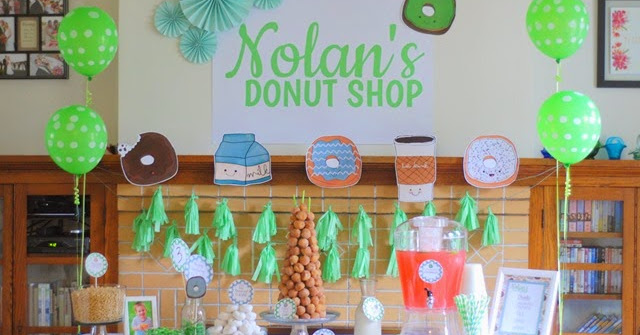 Rachel Zimm: nolan’s donut shop party