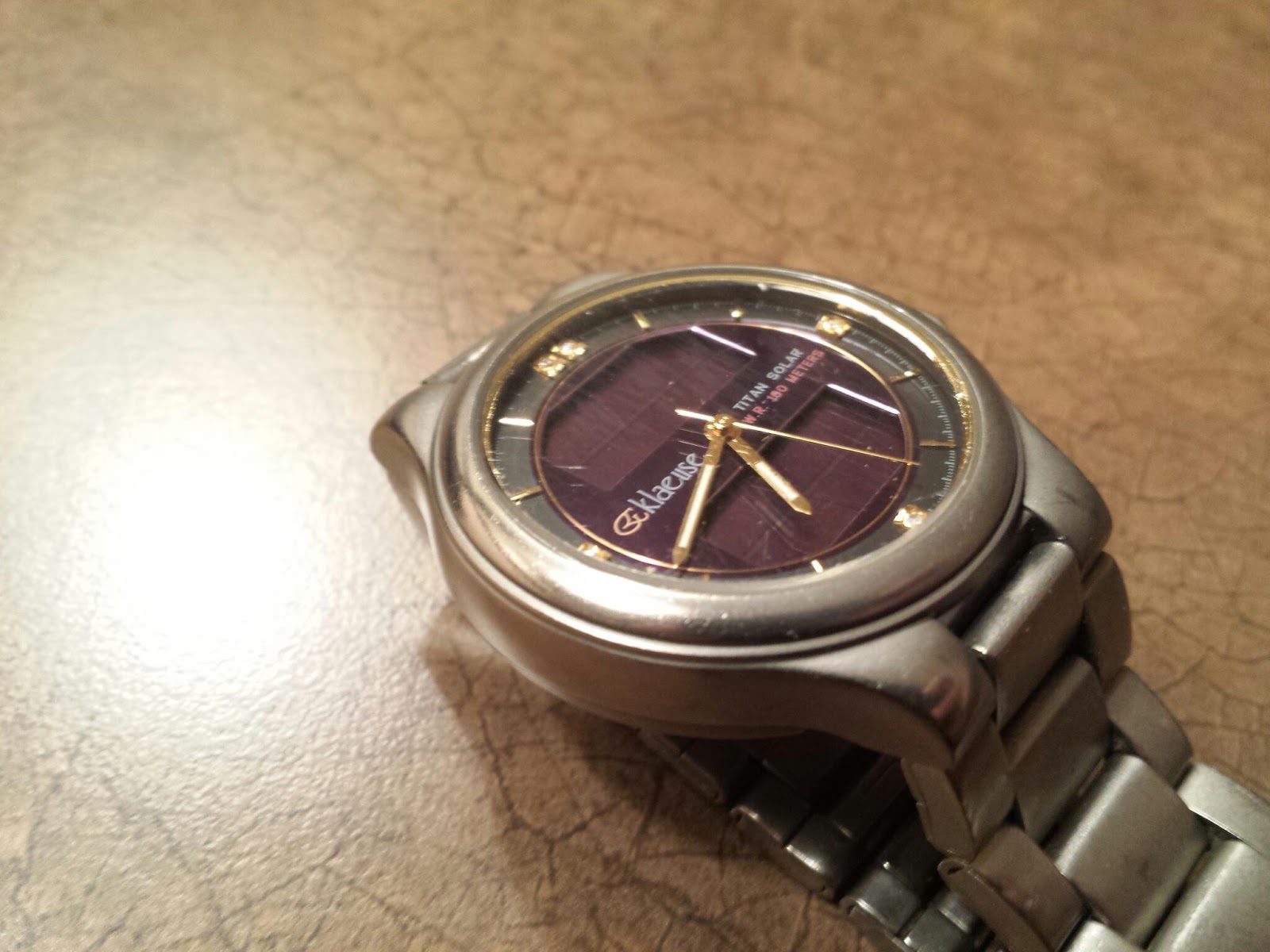 Which Watch Today...: Klaeuse Titan Solar SK-176