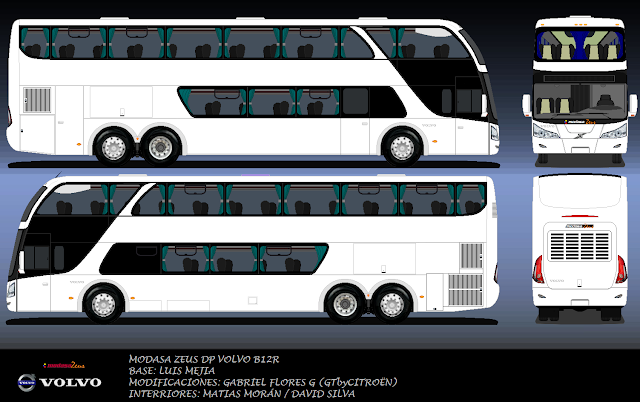 Bases Chile: Modasa New Zeus 2 Volvo B12R