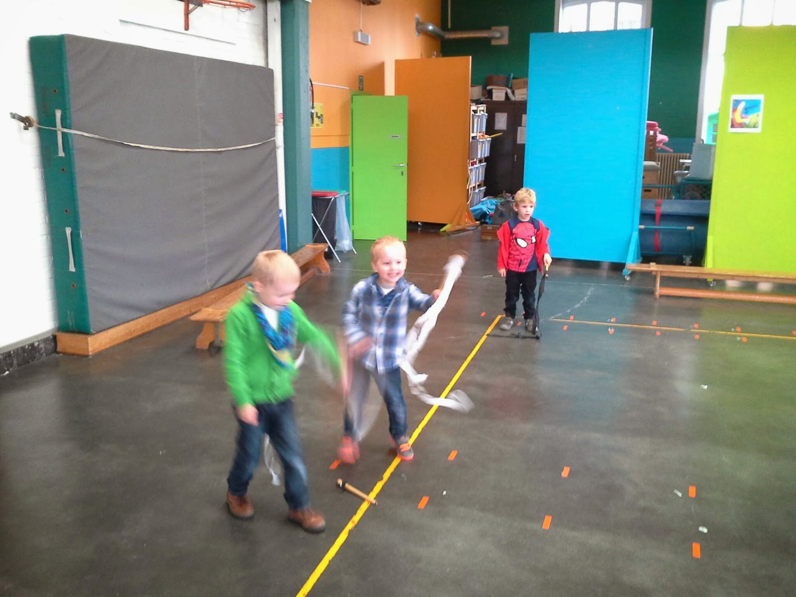 V.C.S.M. Kleuter Centrum Sterklas: Grove motoriek oefenen