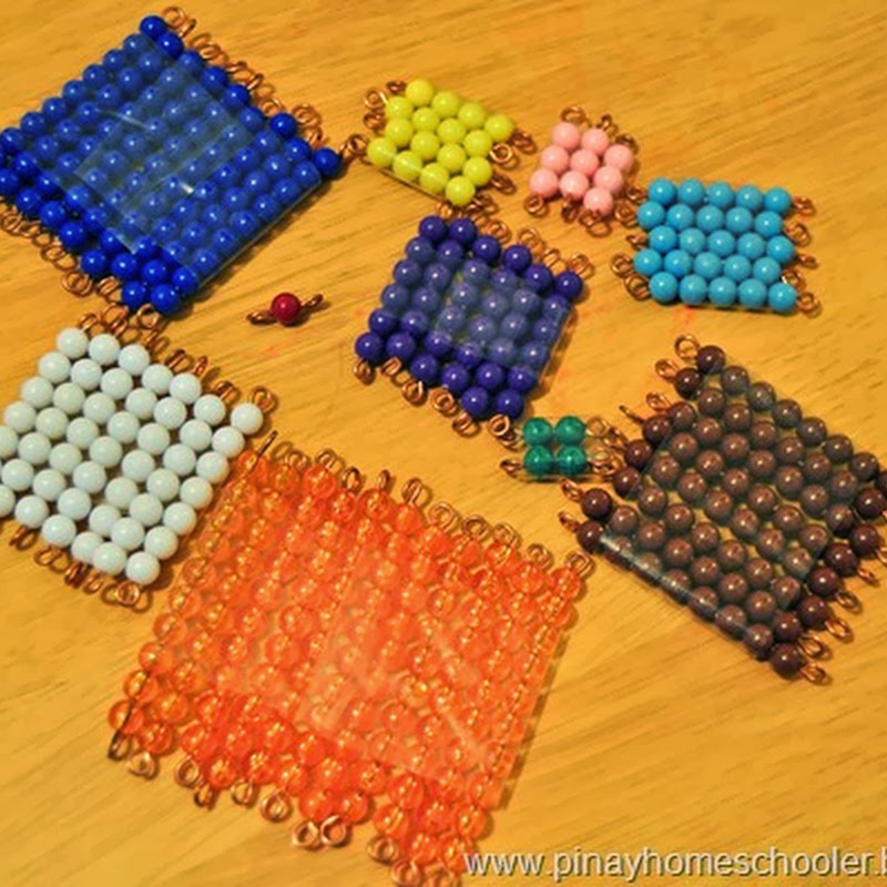 The Short Bead Chain (Squaring Chains) | The Pinay Homeschooler