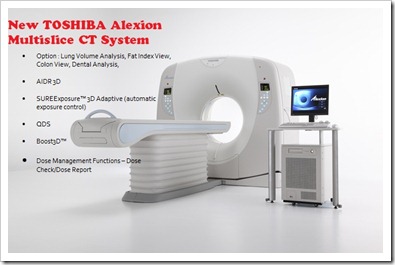 About CT Scanner and Ultrasound: Toshiba Alexion is Multislice Helical ...