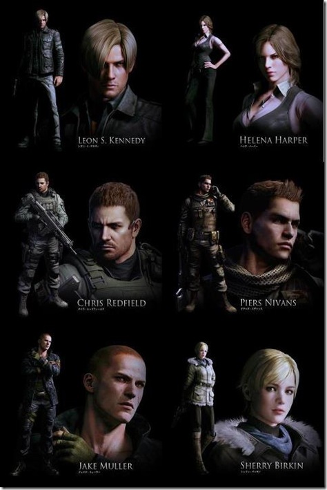 Resident Evil 6: Alle wichtigen Charaktere des Spiels bekanntgegeben ...