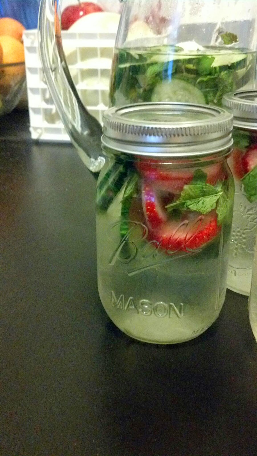 Living Inspired: Mason Jar Detox Water