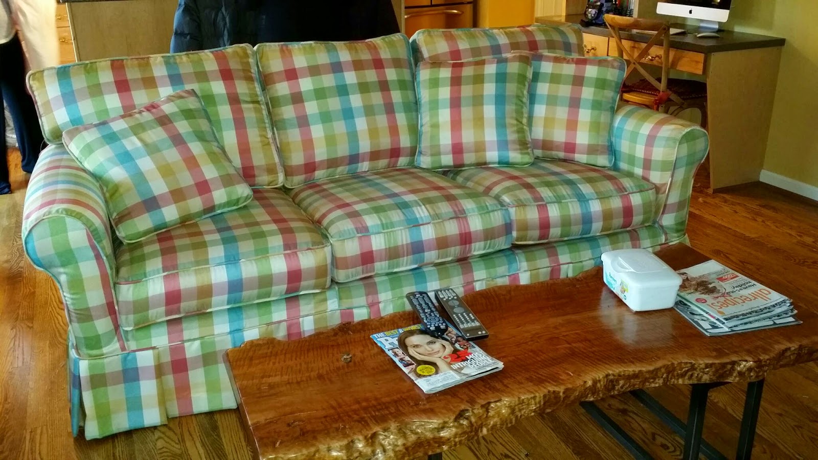 Custom Made Slipcovers: Sofa