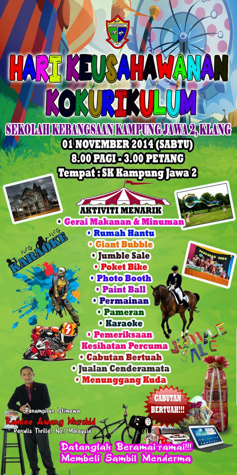 Hari keusahawanan kokurikulum ~ Cikgu Moka