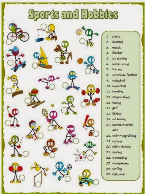 5º PRIMARIA SAN AGUSTIN PALMA 2014/15: SPORTS AND HOBBIES: WHAT DO YOU ...