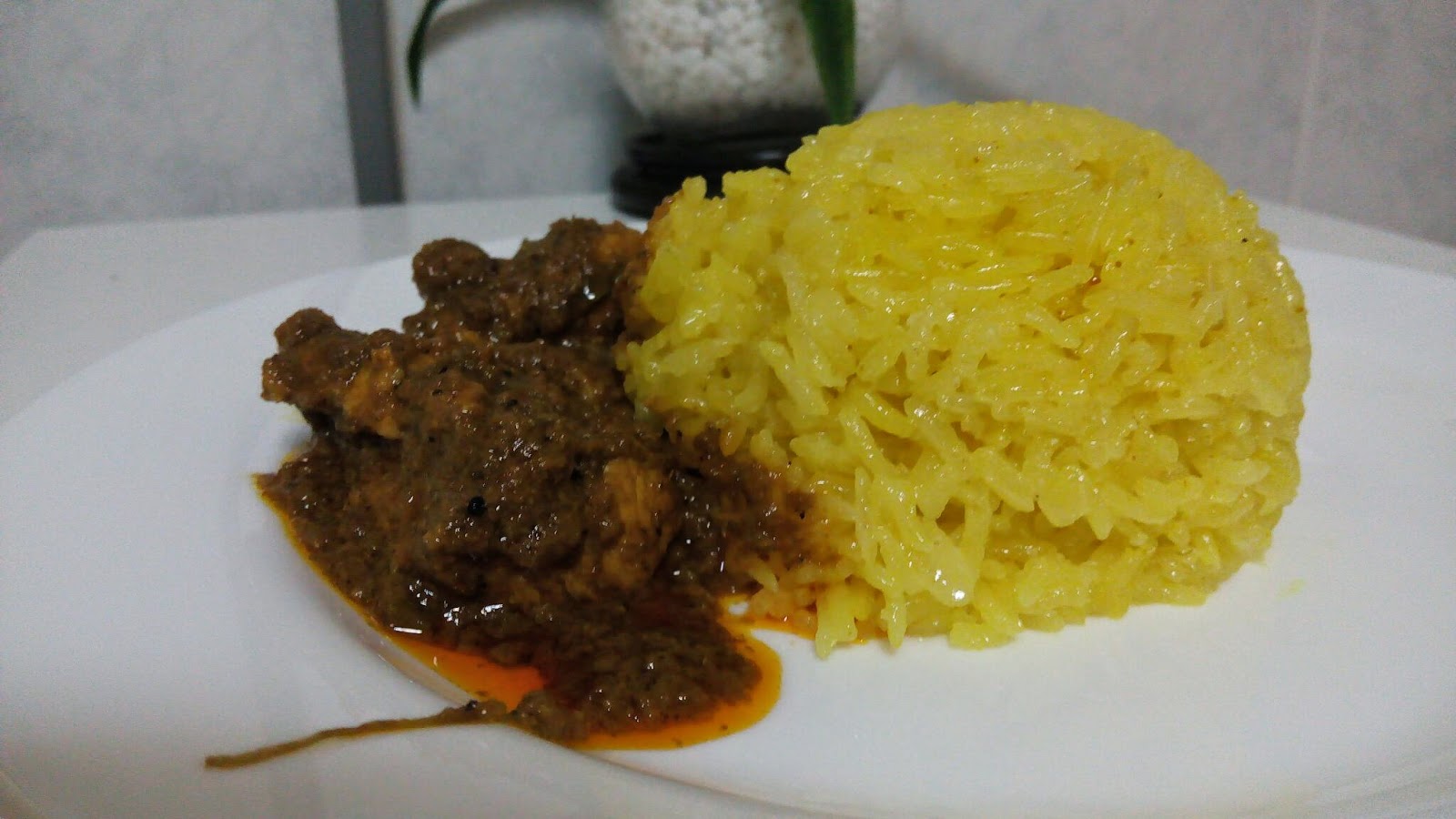 ~wHeN SiZaWa's SpeaK~: .::Resepi Pulut Kuning Rendang Ayam::.