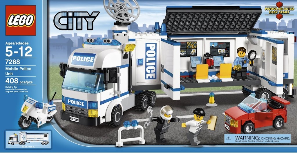 Bricker - Конструктор LEGO 7288 Выездная полиция (Mobile Police Unit)