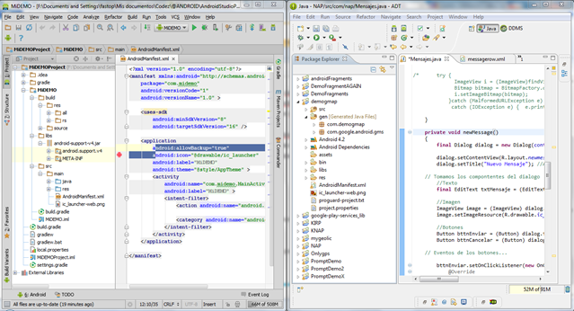 Probando el “nuevo” Android Studio | La Fastopia....