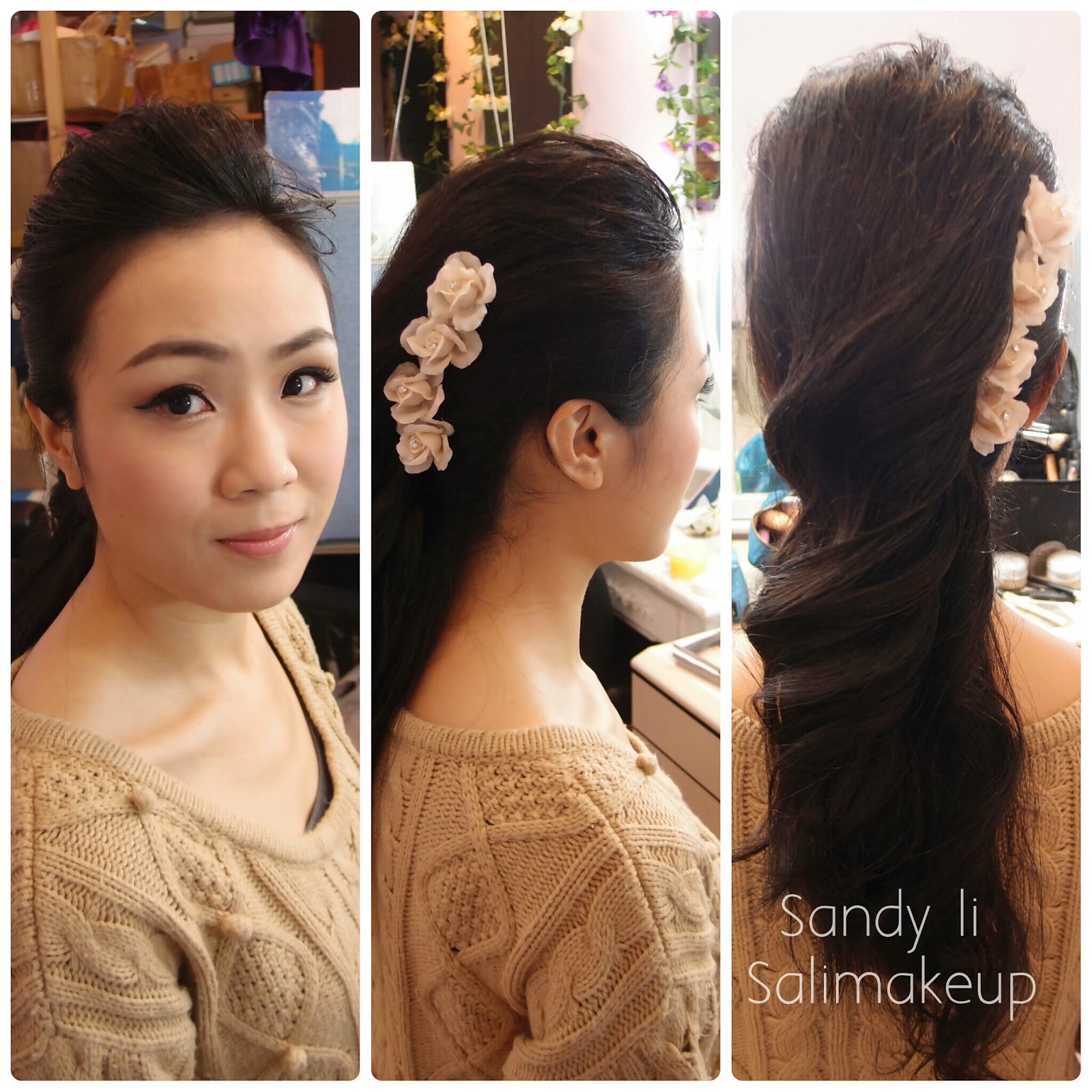 Sali makeup: 新娘試妝