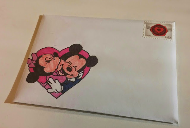 Going Postal: Mickey and Minnie Mouse Envelope