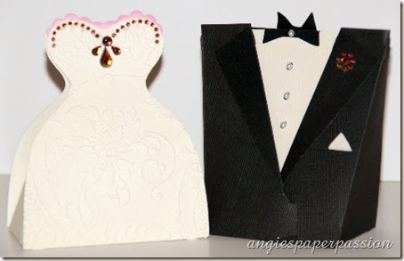 Angie's Paper Passion: Bride & Groom Boxes