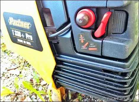 Test: Partner T330+Pro Bensintrimmer | FixarFarsan