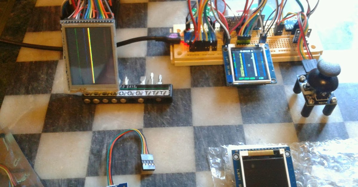 The Unorthodox Engineers: Review: Arduino Screens: 1.8TFT SPI, HY-TFT240, CRIUS CO-16