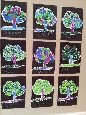 KIRKEBY: Kolde og varme farver.