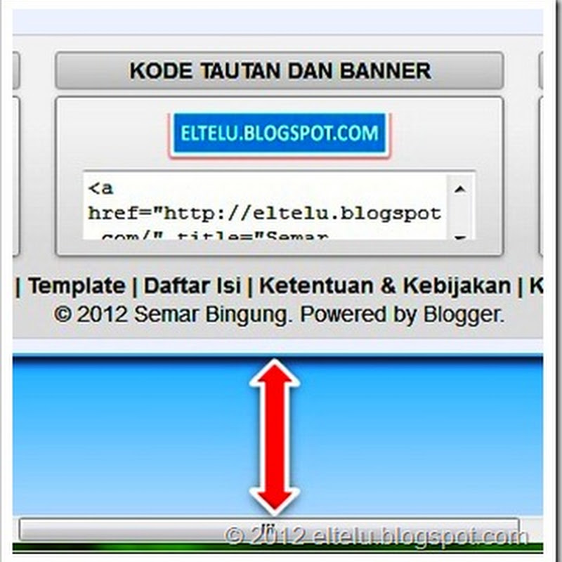 ELTELU: Cara Mengatur Atau Mengubah Jarak Antara Halaman Blog Dengan ...
