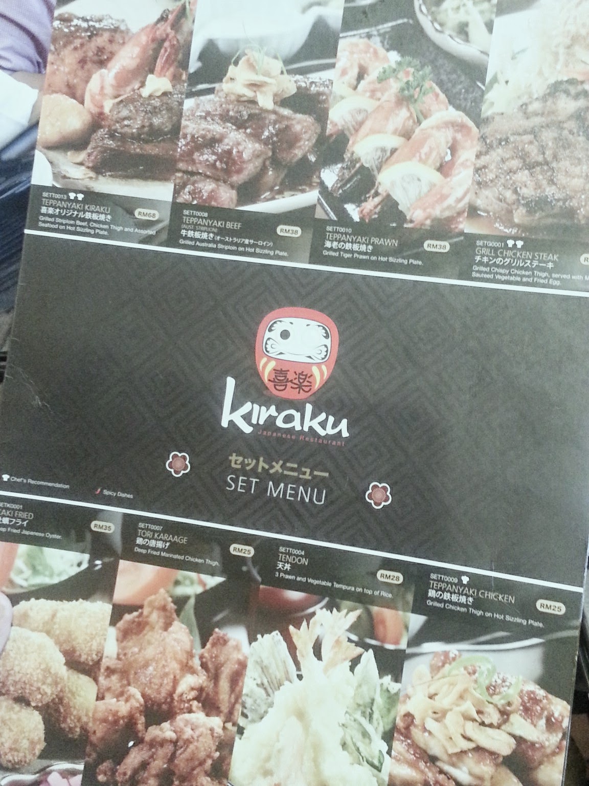 Semua Tentang Bicara Hati Saya: Makan-makan: Kiraku Japanese Restaurant ...