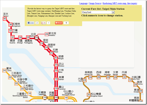 PiliApp Blog: Taipei and KaohSiung MRT route map and fare inquiry