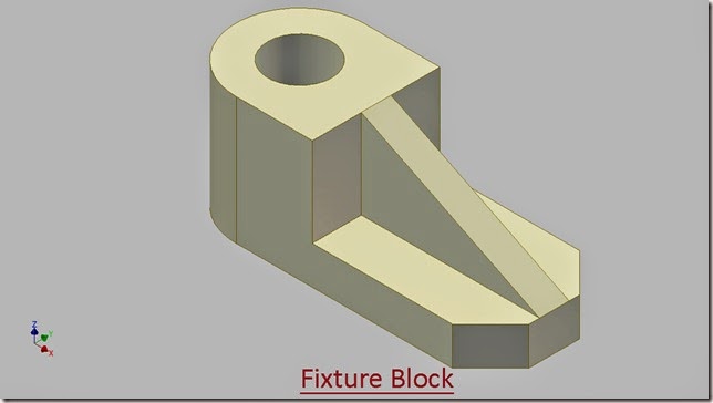 3D Solid Modelling Videos: Fixture Block (Video Tutorial) Autodesk ...