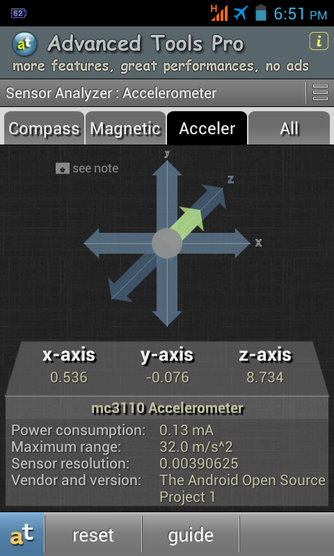 BZjoe Stuff: Calibrate accelerometer (G-Sensor) on Android 4.0.4